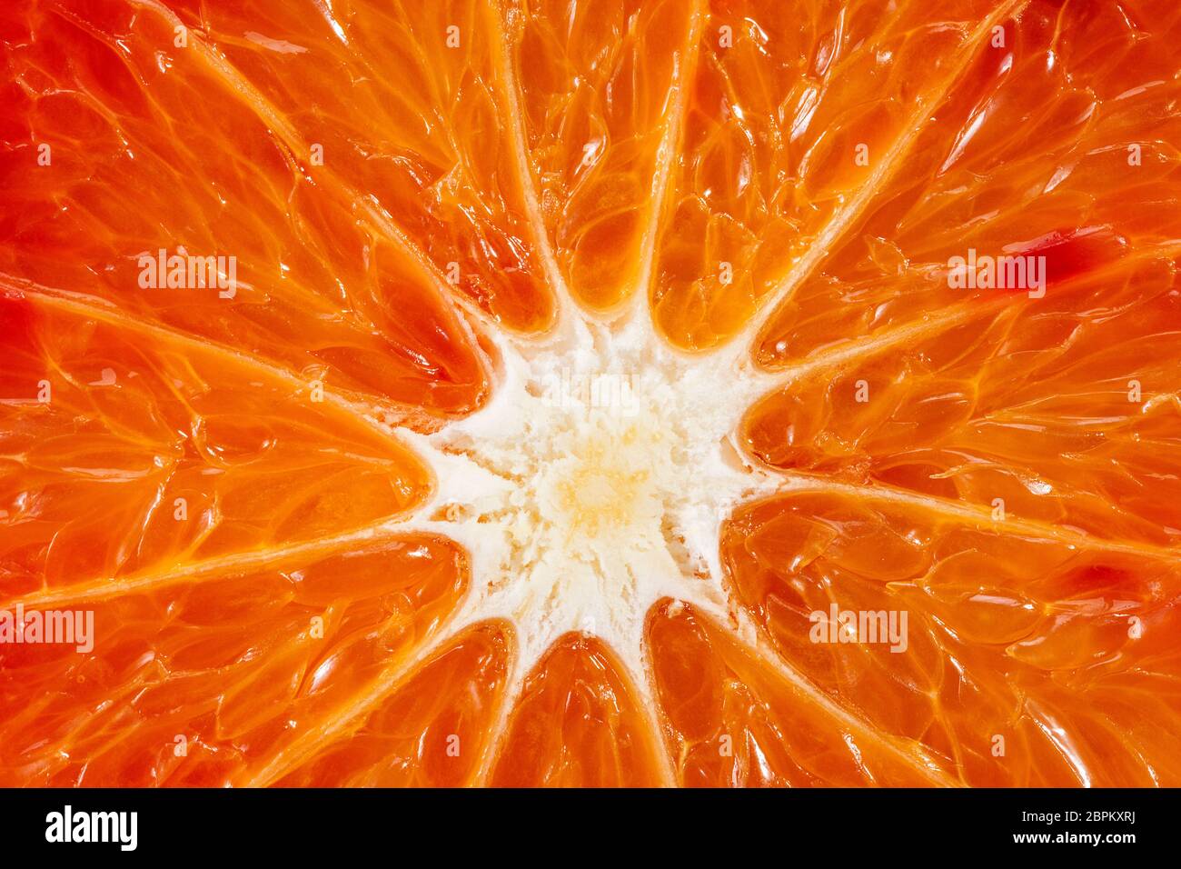 Background of orange cross-section, close up Stock Photo - Alamy