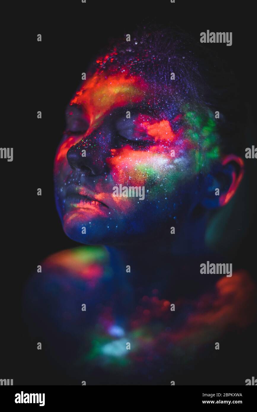 Fluorescent light face hi-res stock photography and images - Alamy