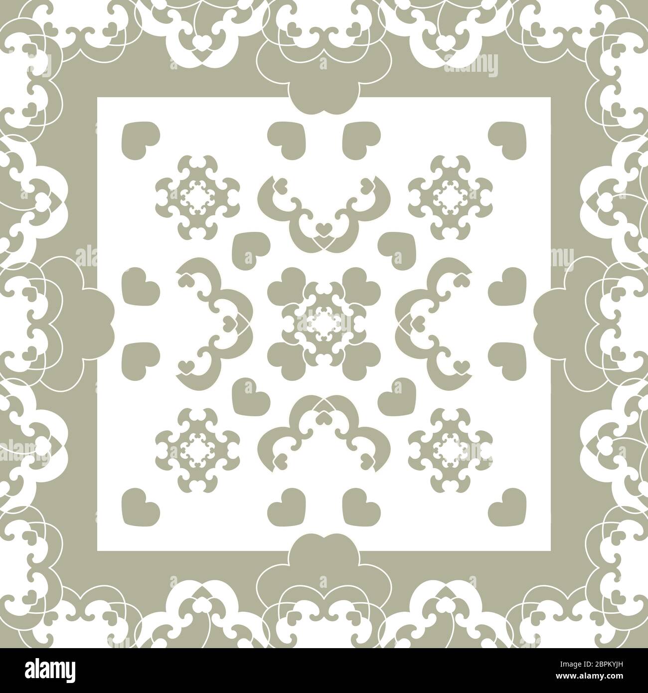 Pretty retro crockery Stock Vector Images - Alamy