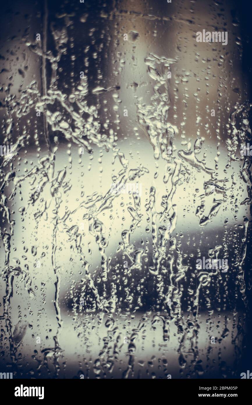 Close up shot of frost on a window Stock Photo - Alamy