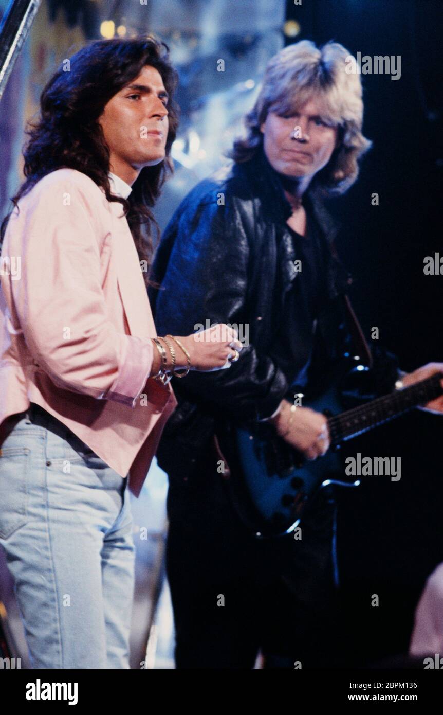 Modern Talking beim WWF Club 1986 - Modern Talking // Thomas Anders und ...