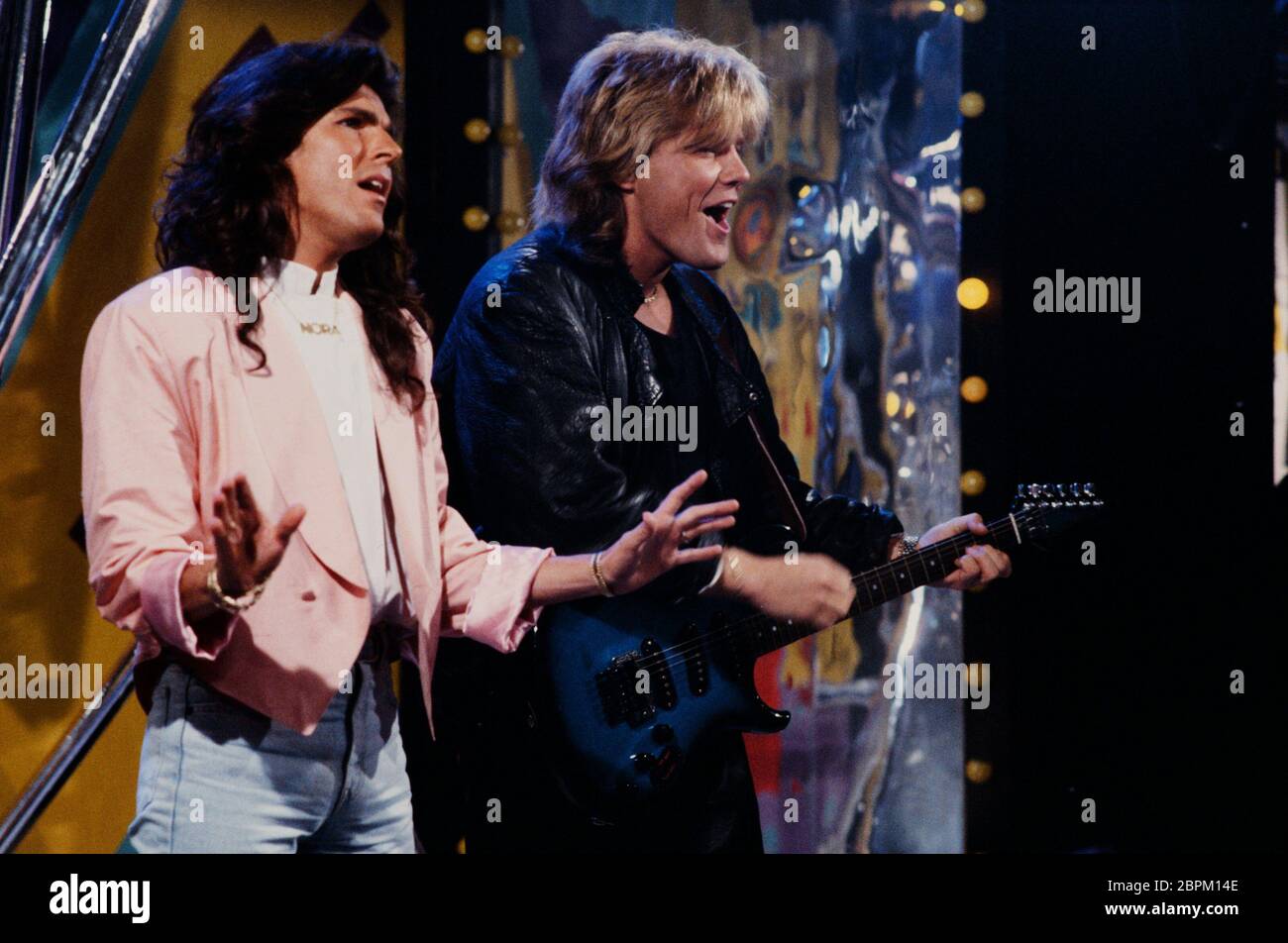 Modern Talking beim WWF Club 1986 - Modern Talking // Thomas Anders und ...