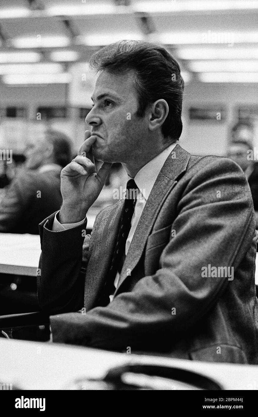 3. Kongress der EVP - 80er Jahre - Auf dem Bild ist der Politiker Erwin ...