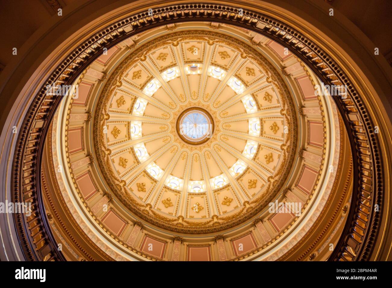 Rotunda at the California State Capital in Sacramento Stock Photo - Alamy