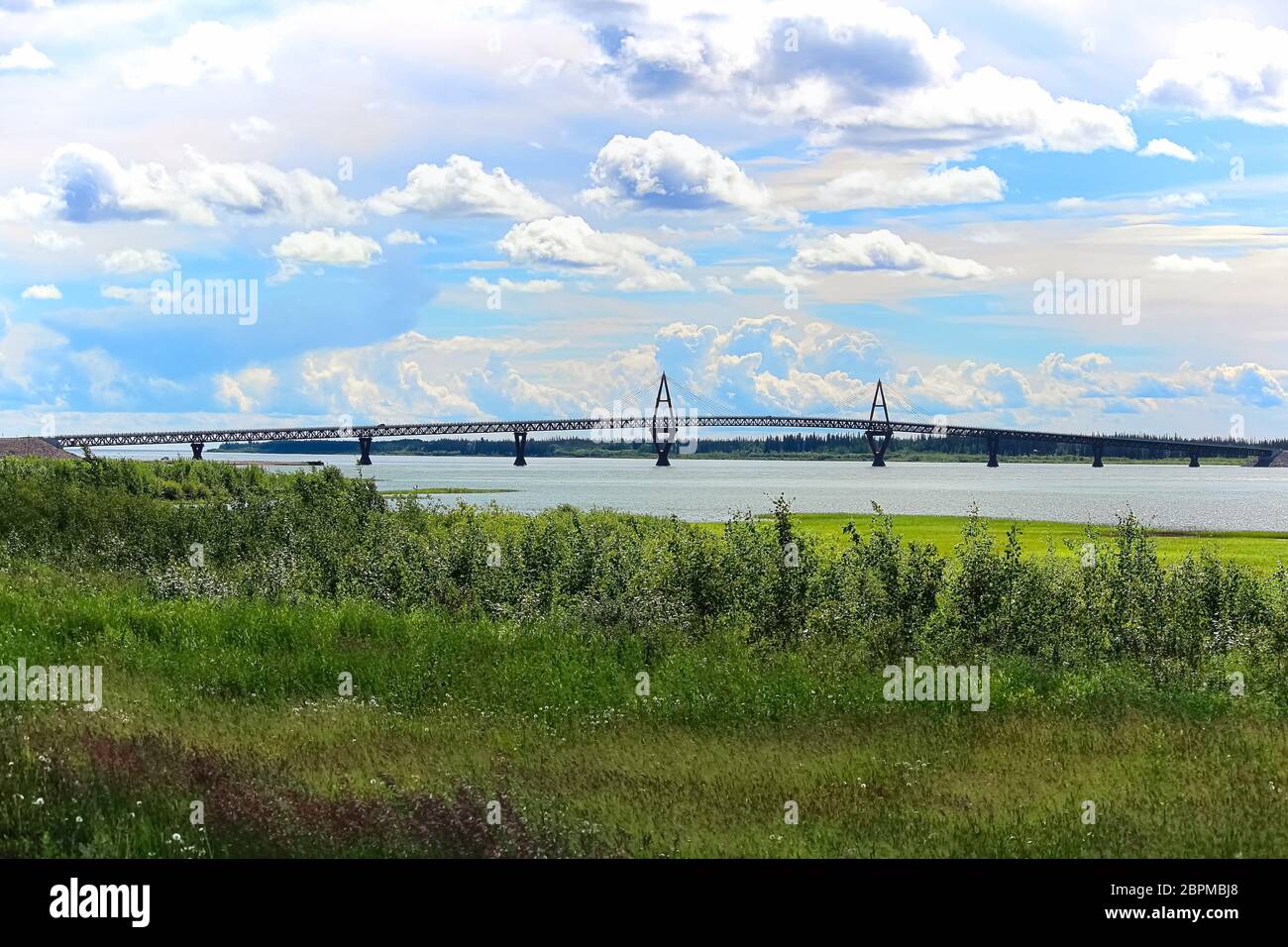The Deh Cho Bridge High Resolution Stock Photography and Images - Alamy