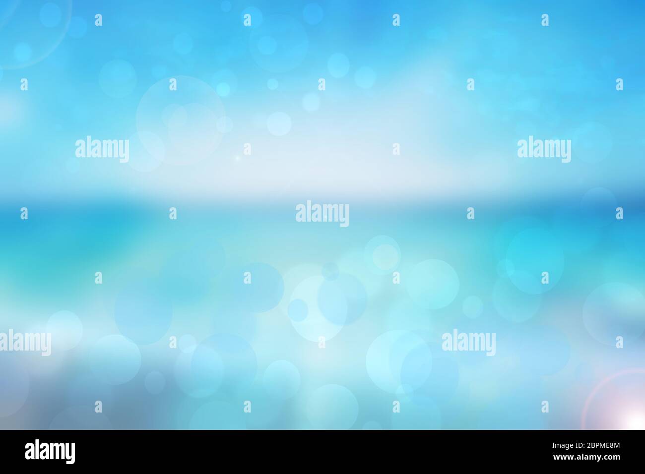 Abstract ocean background. Abstract bright tropical ocean with sun and ...