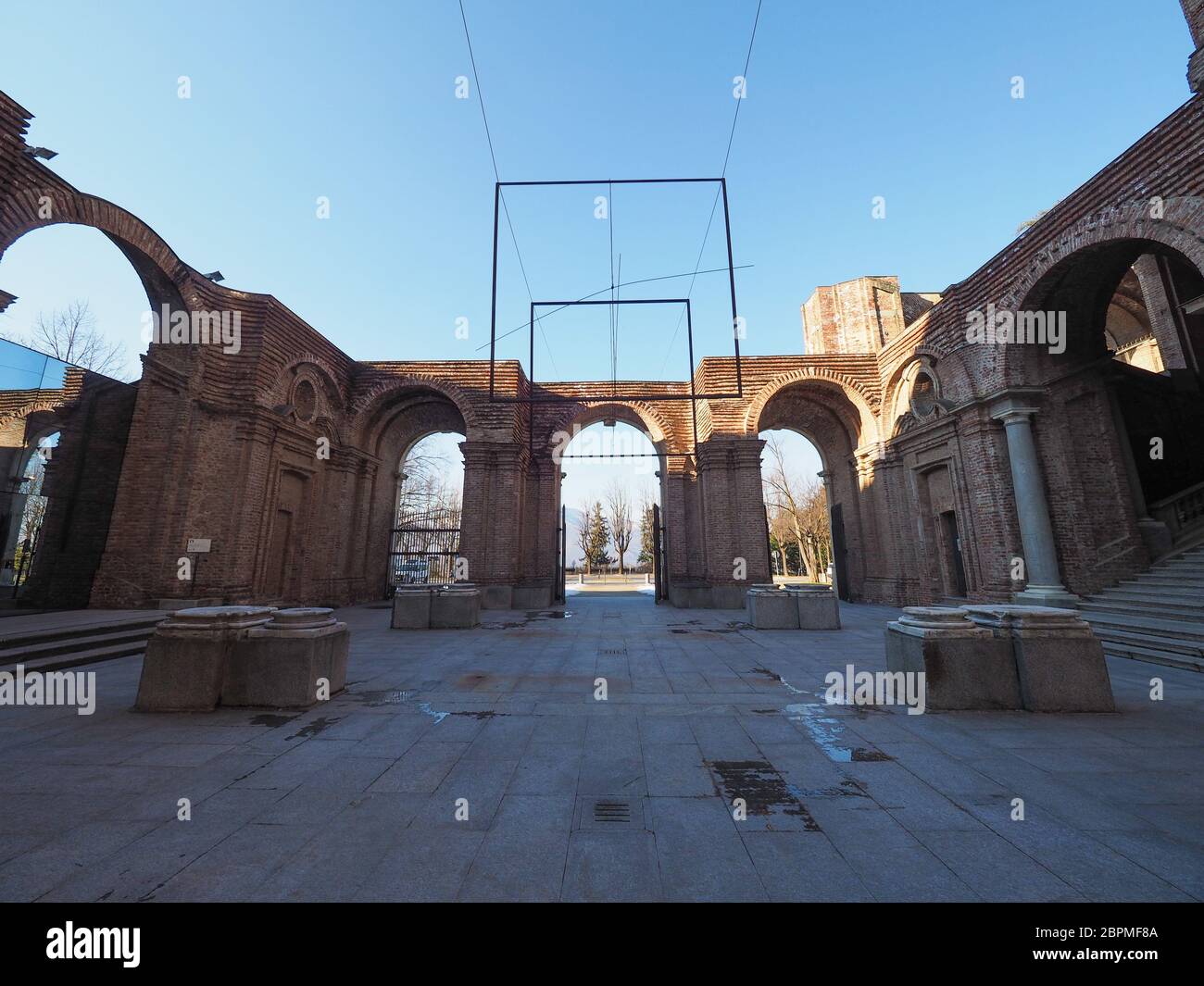 Castello di Rivoli castle in Rivoli, Italy Stock Photo - Alamy