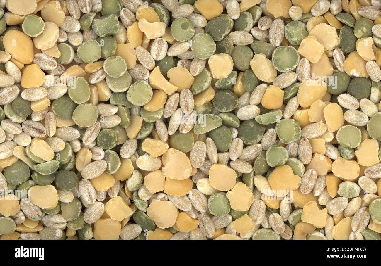 Cereals and legumes vegetarian food background texture Stock Photo - Alamy
