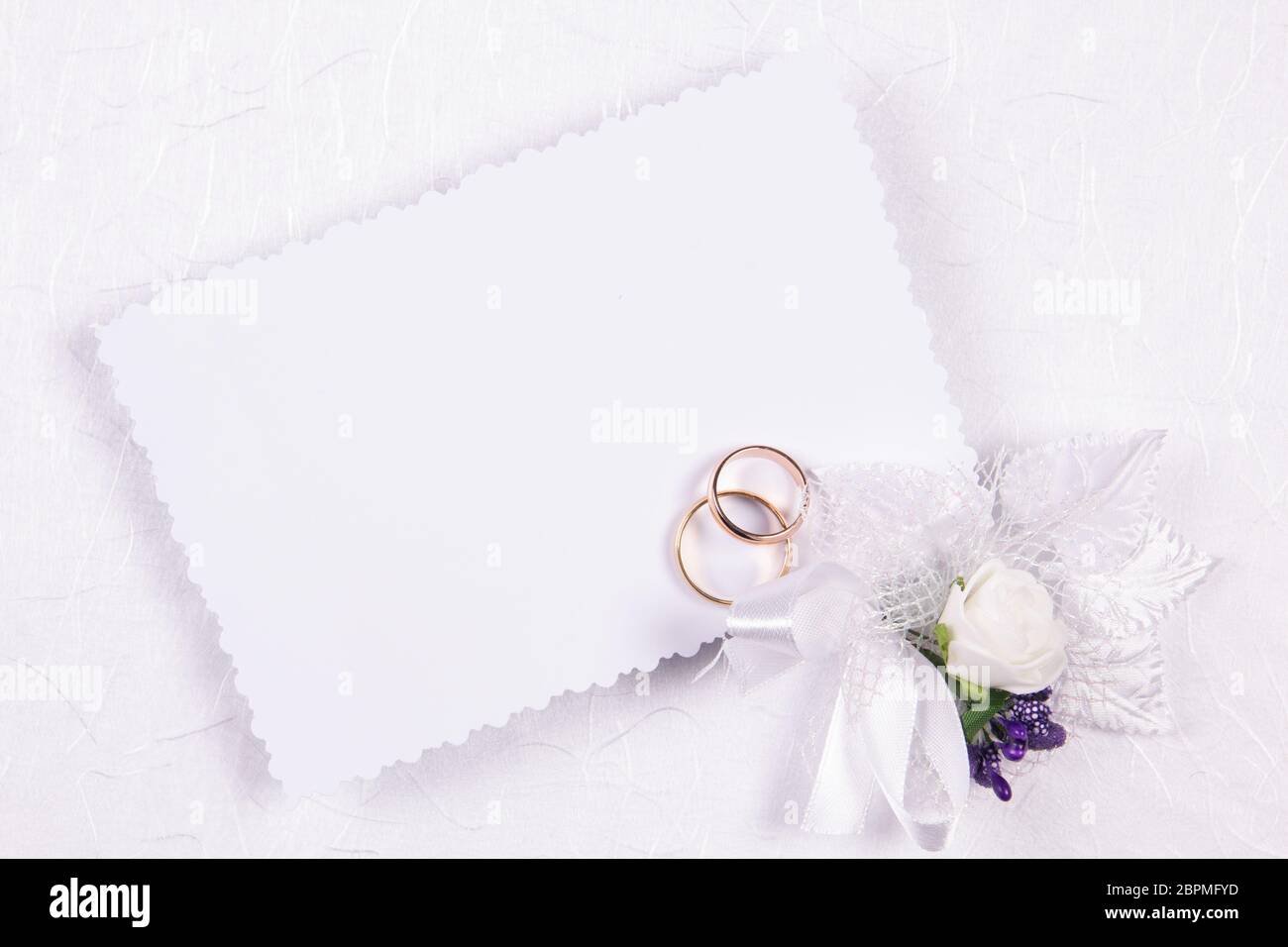 wedding background with place for text and accessory Stock Photo - Alamy