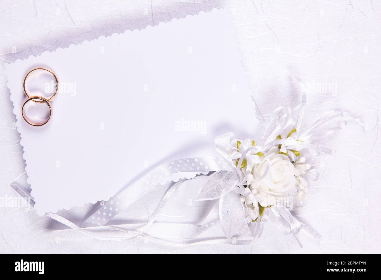 wedding background with place for text and accessory Stock Photo - Alamy