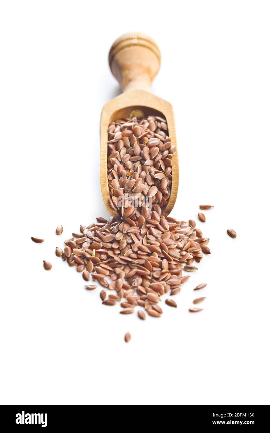 Omega 3 food linseeds Cut Out Stock Images & Pictures - Alamy