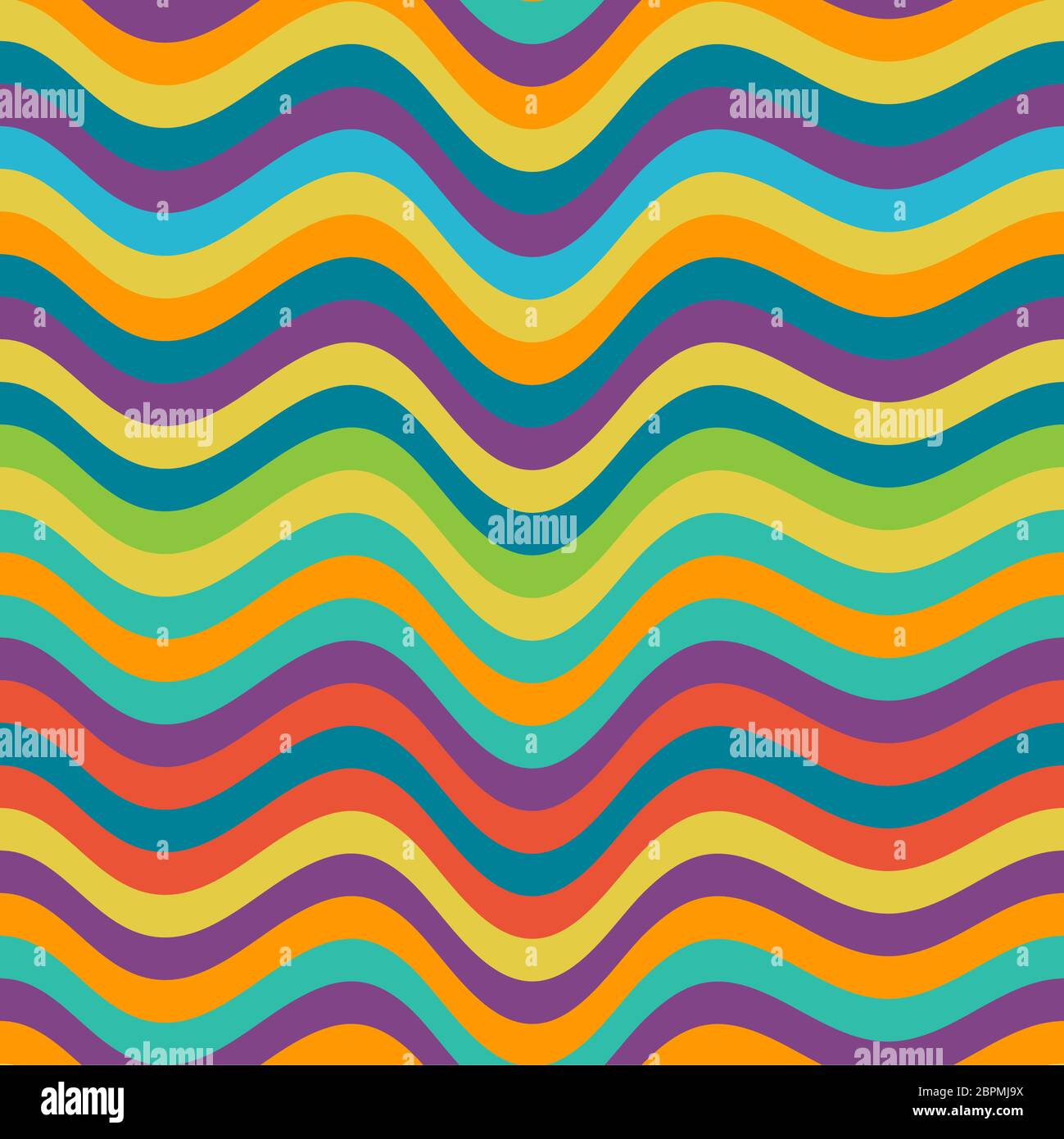 Vector seamless editable wavy line pattern for texture, packaging ...