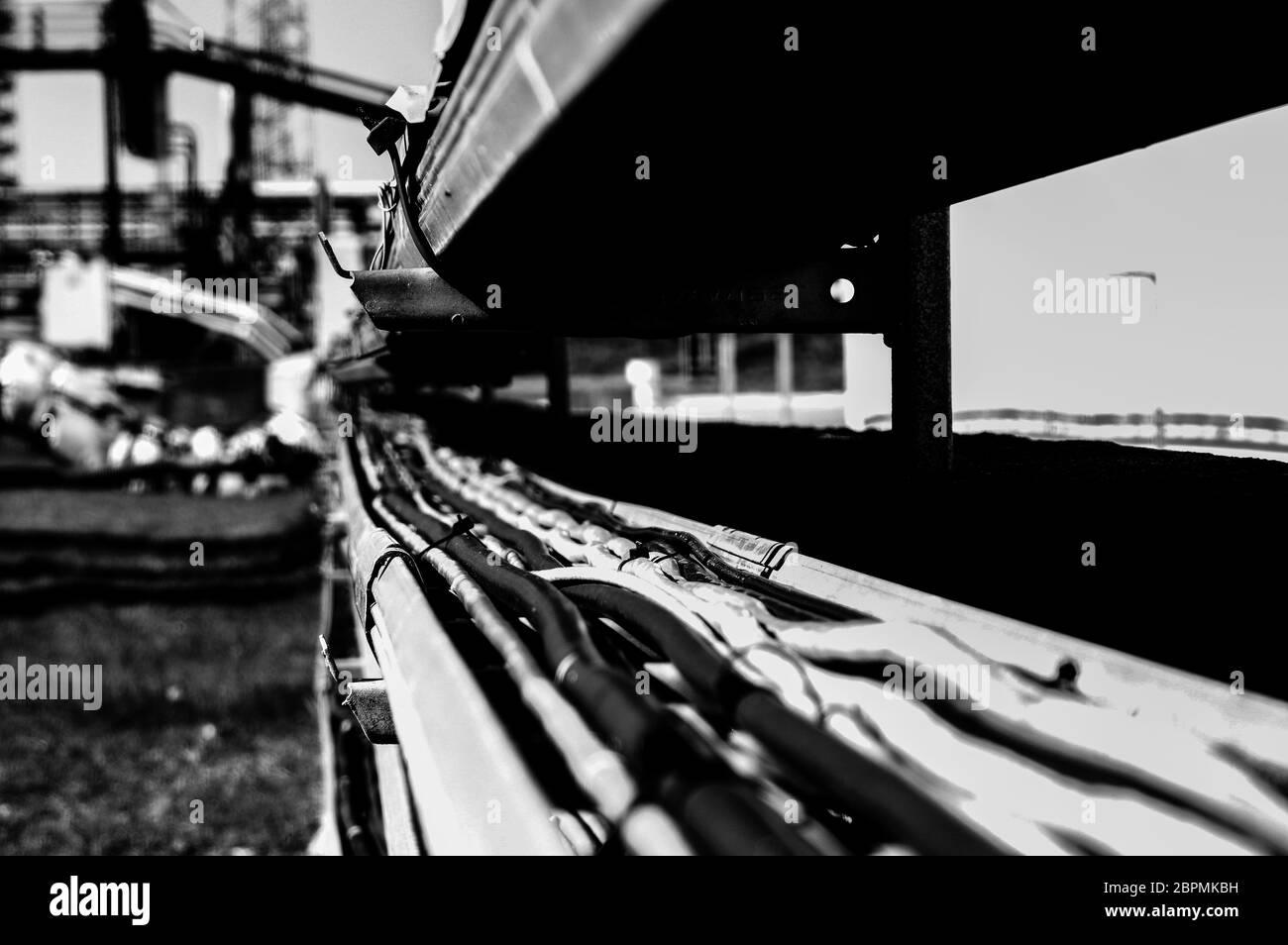 Production wiring.Electrical wiring.Electric wires.Cable wiring ...