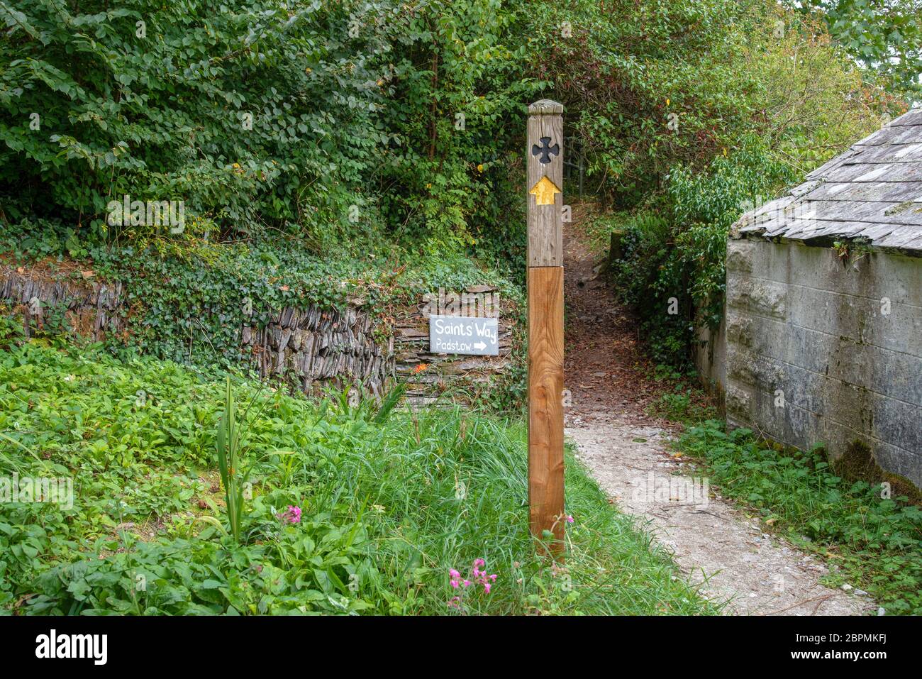 Saints way cornwall fowey hi-res stock photography and images - Alamy