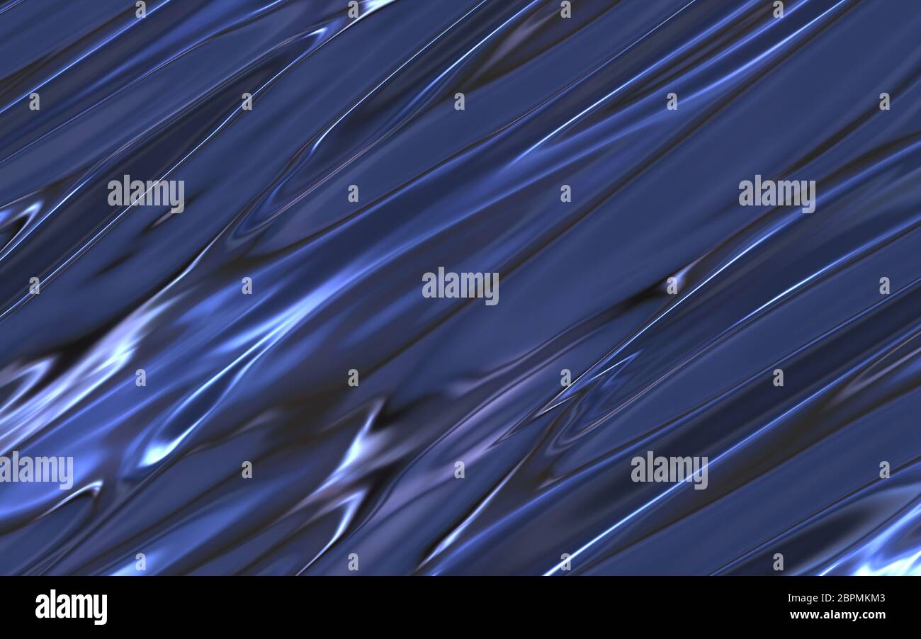 blue shiny satin metal background Stock Photo - Alamy