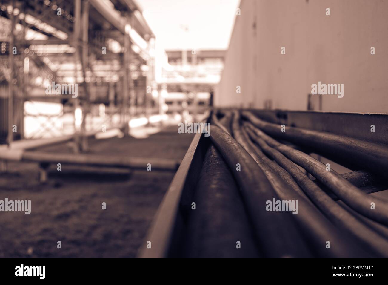 Production wiring.Electrical wiring.Electric wires.Cable wiring ...