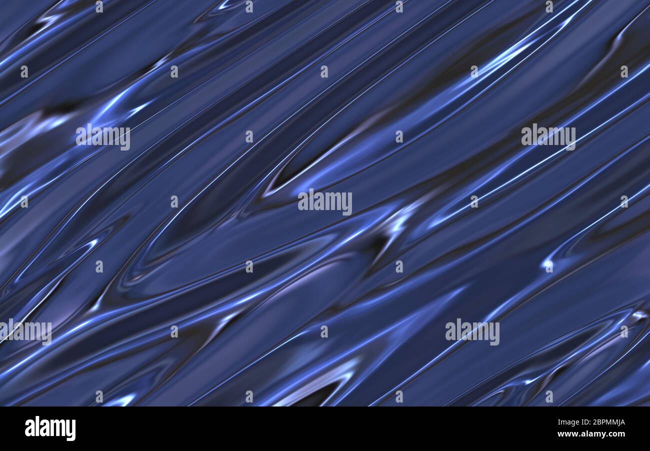 blue shiny satin metal background Stock Photo - Alamy