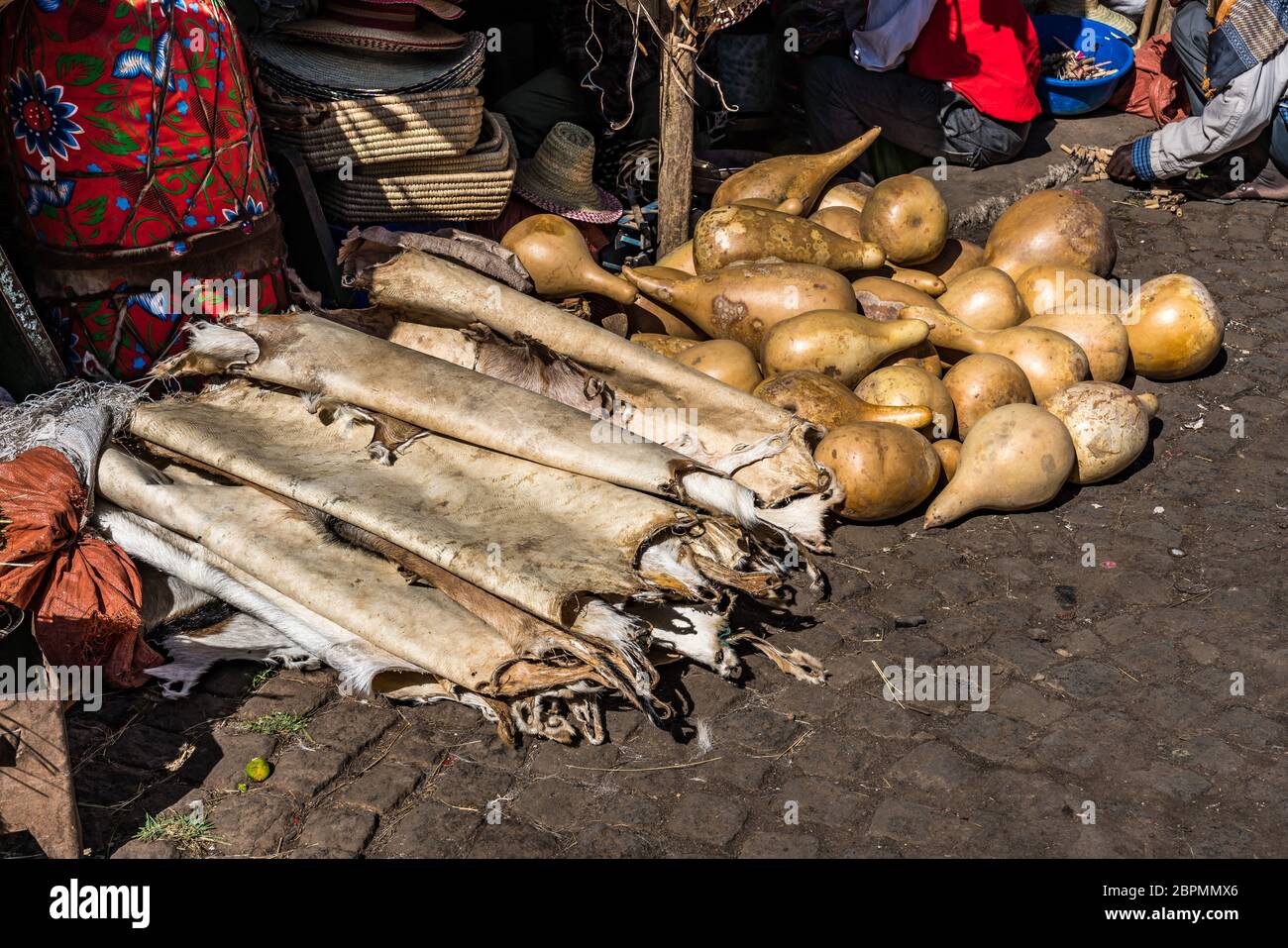Addis Mercato in Addis Abeba, Ethiopia, the largest market in Africa ...