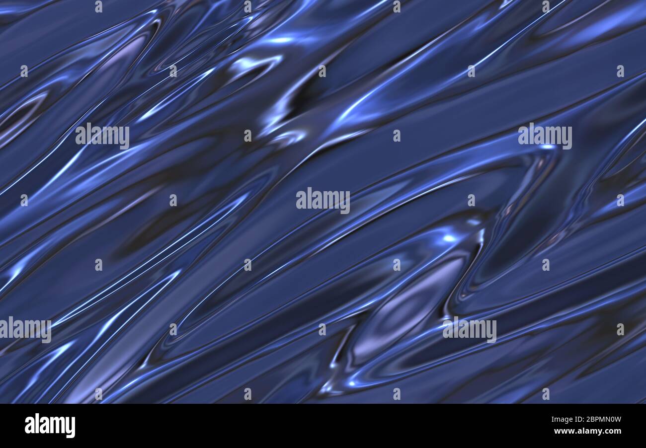 blue shiny satin metal background Stock Photo - Alamy