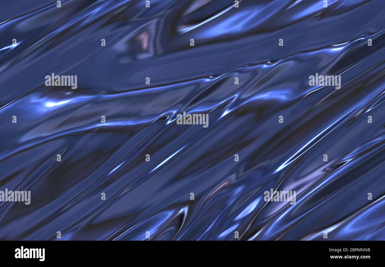blue shiny satin metal background Stock Photo - Alamy