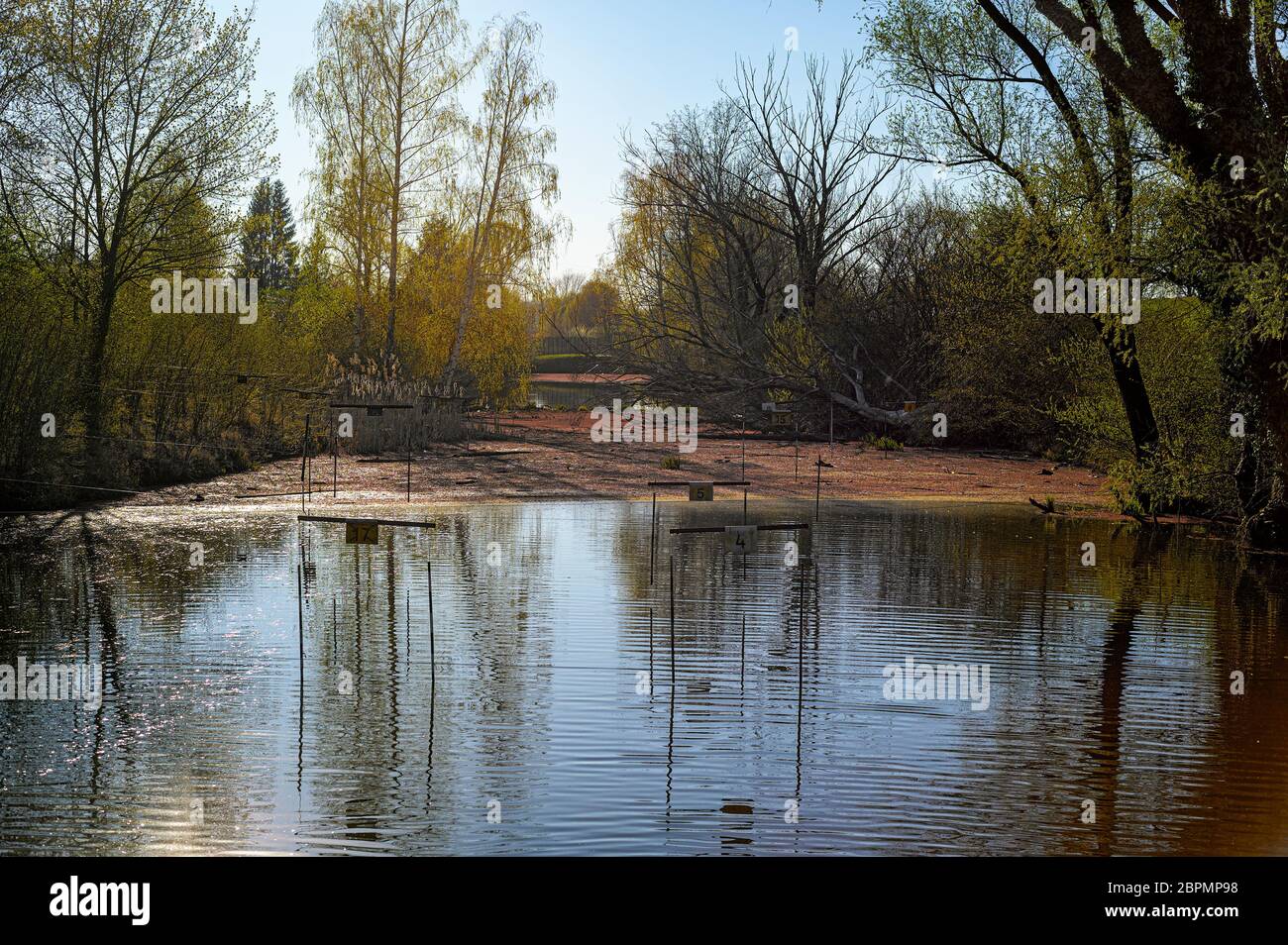Course gates hi-res stock photography and images - Alamy