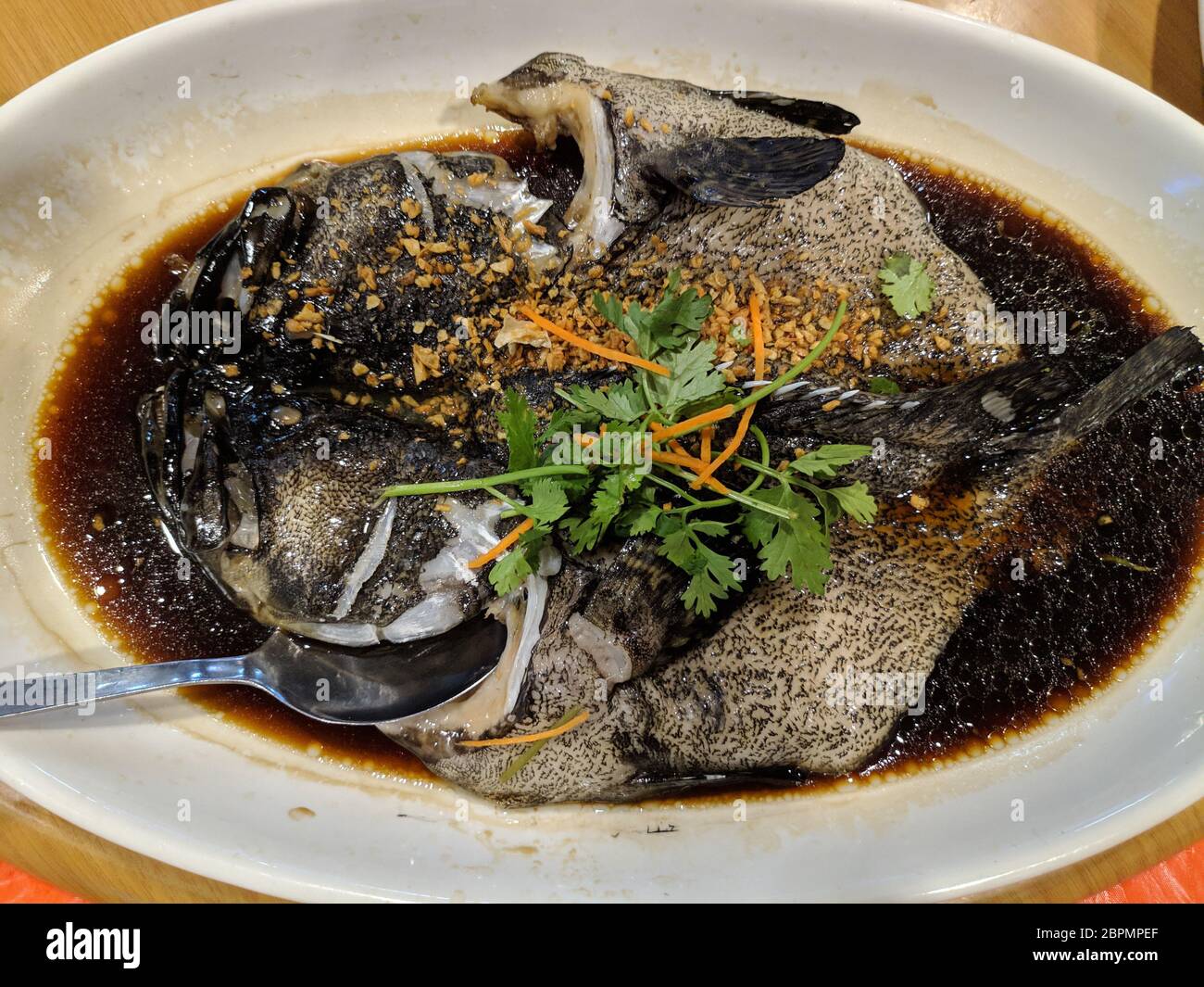 Steamed Dragon Tiger Grouper, Dragon Tiger Grouper is a hybrid grouper ...