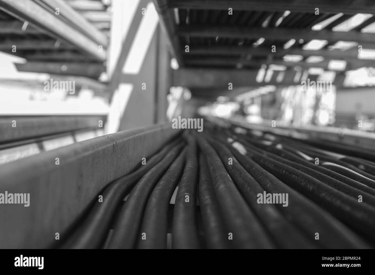 Production wiring.Electrical wiring.Electric wires.Cable wiring ...