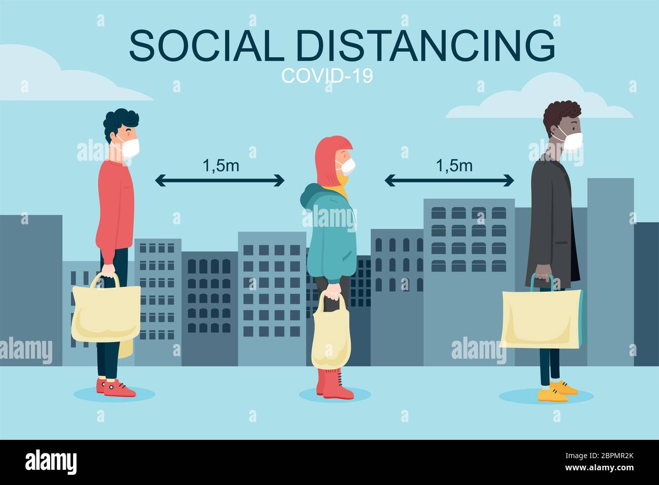 Distancing Stock Vector Images - Alamy