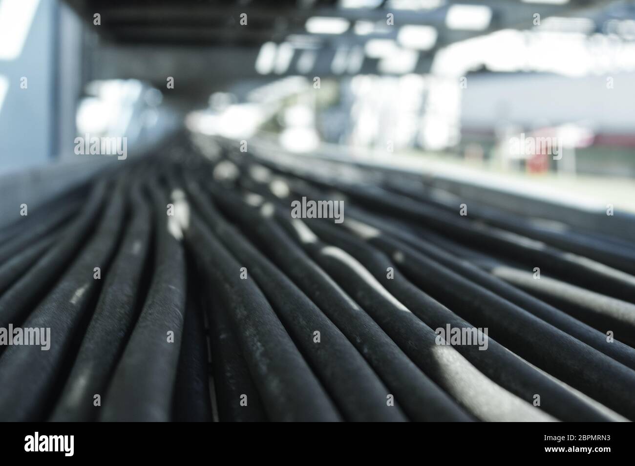 Production wiring.Electrical wiring.Electric wires.Cable wiring ...