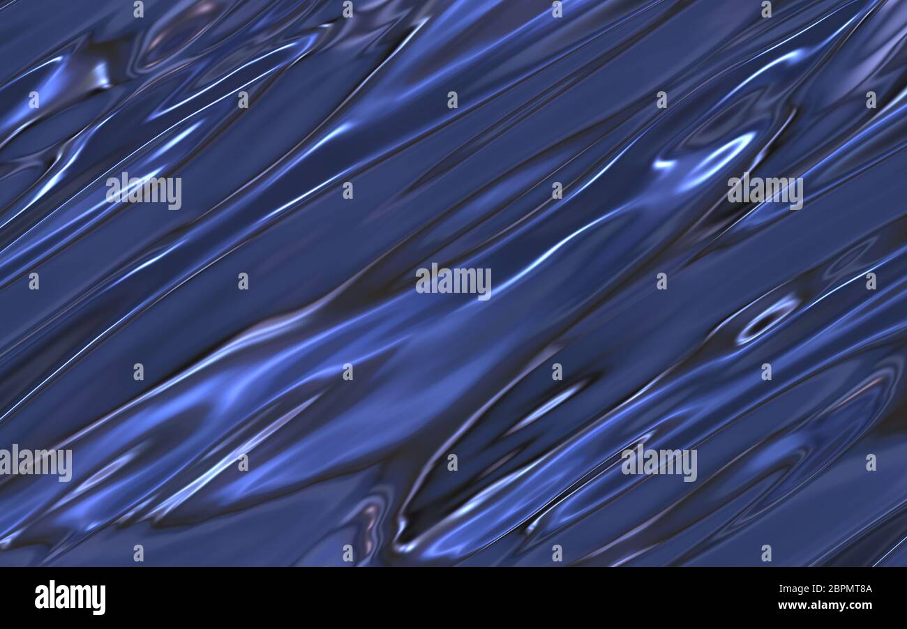 blue shiny satin metal background Stock Photo - Alamy