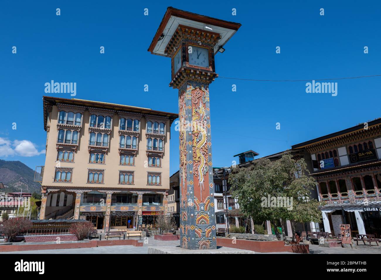Clock tower thimphu bhutan hi-res stock photography and images - Alamy