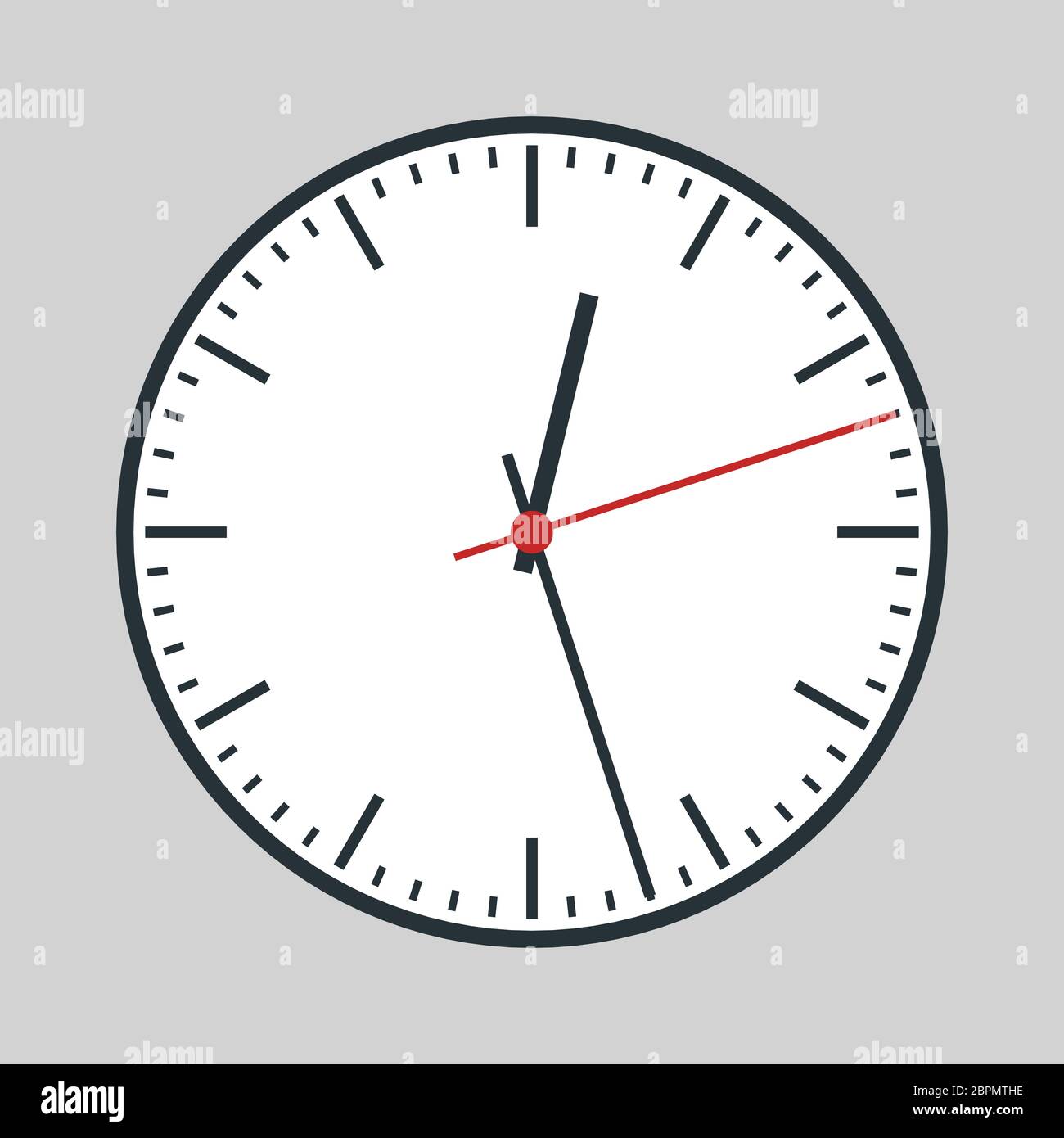 Round timekeeper Stock Vector Images - Alamy