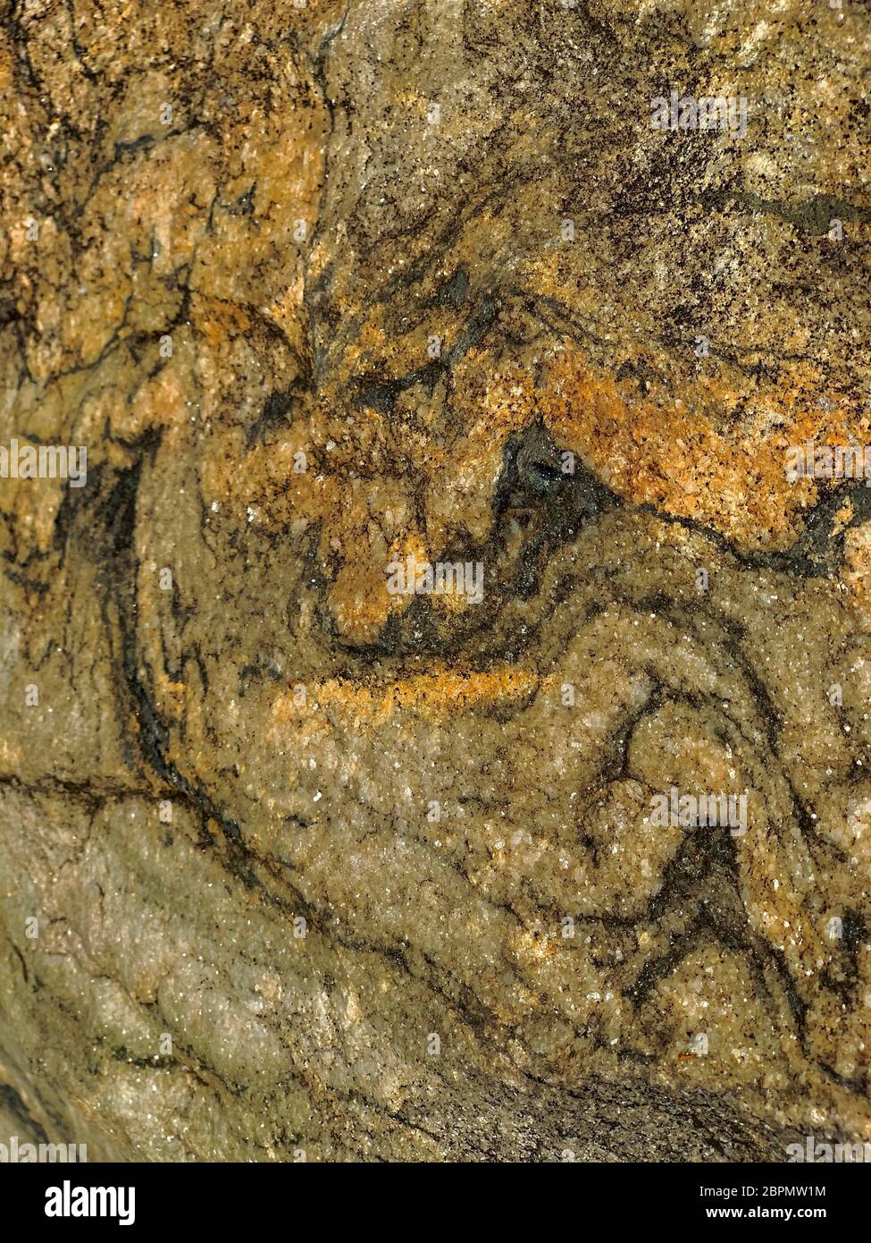 The background is undulating structurally stone marble corrosion Stock ...