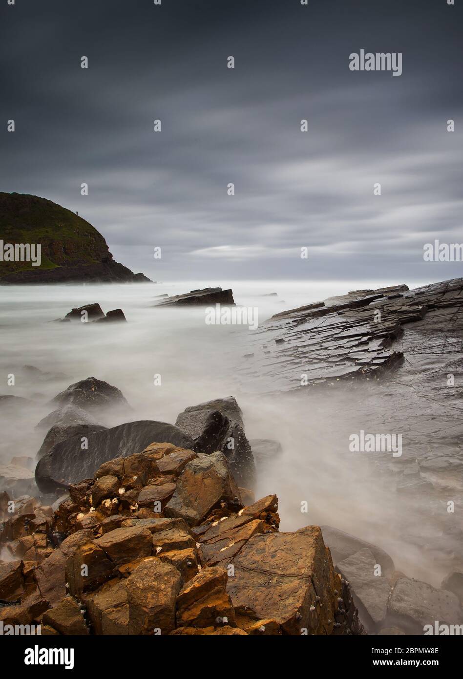 LONG EXPOSURE SEASCAPE Stock Photo - Alamy