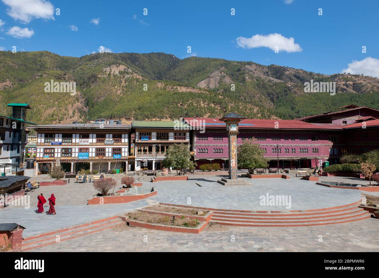 Clock tower square thimphu bhutan hi-res stock photography and images ...