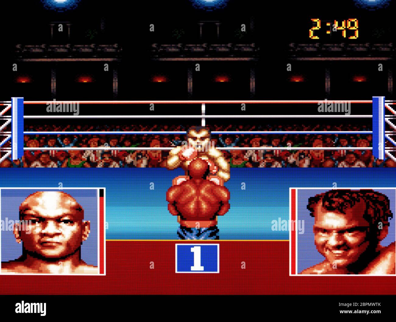 George foremans k o boxing hi-res stock photography and images - Alamy