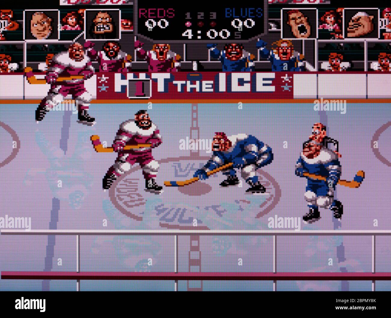 Hit The Ice - SNES Super Nintendo - Editorial use only Stock Photo - Alamy