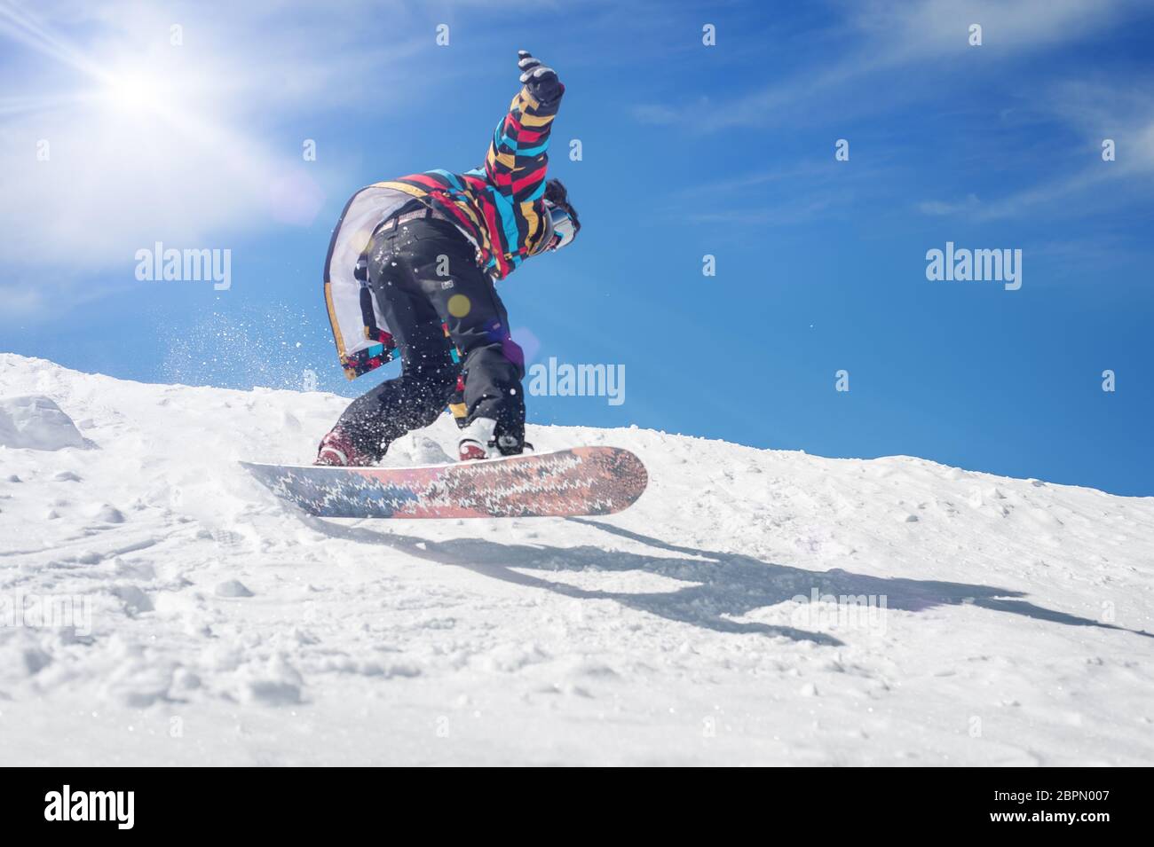 Snowboarder fall hi-res stock photography and images - Alamy