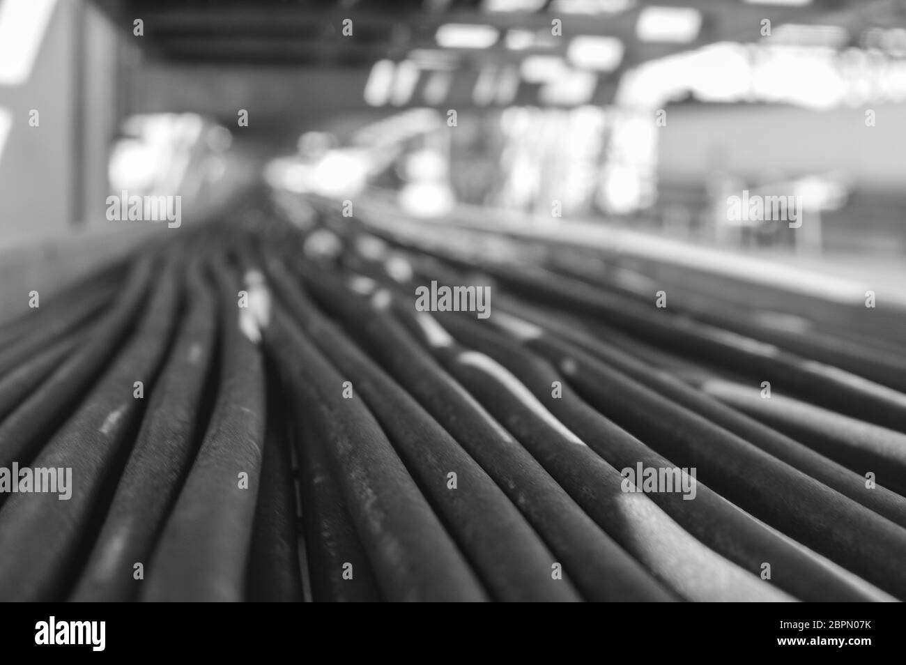 Production wiring.Electrical wiring.Electric wires.Cable wiring ...