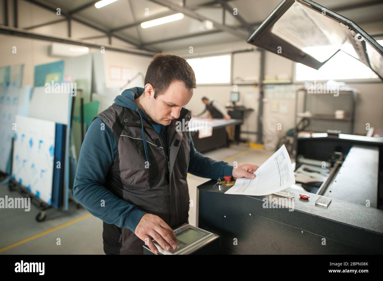 Machine shop management hi-res stock photography and images - Alamy