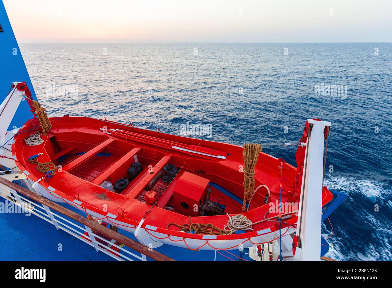 Open lifeboat hi-res stock photography and images - Alamy