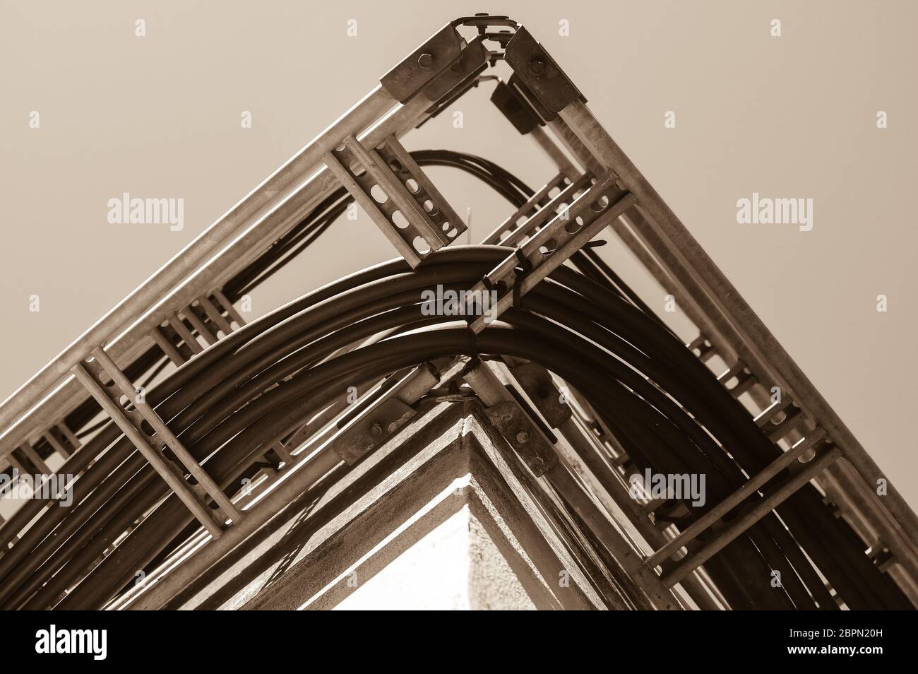 Production wiring.Electrical wiring.Electric wires.Cable wiring ...