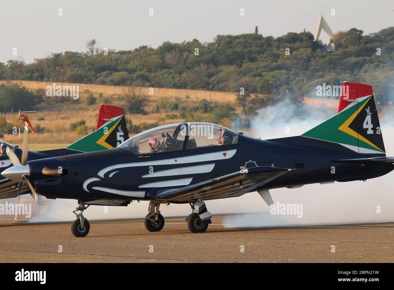 SAAF Silver Falcons Stock Photo - Alamy