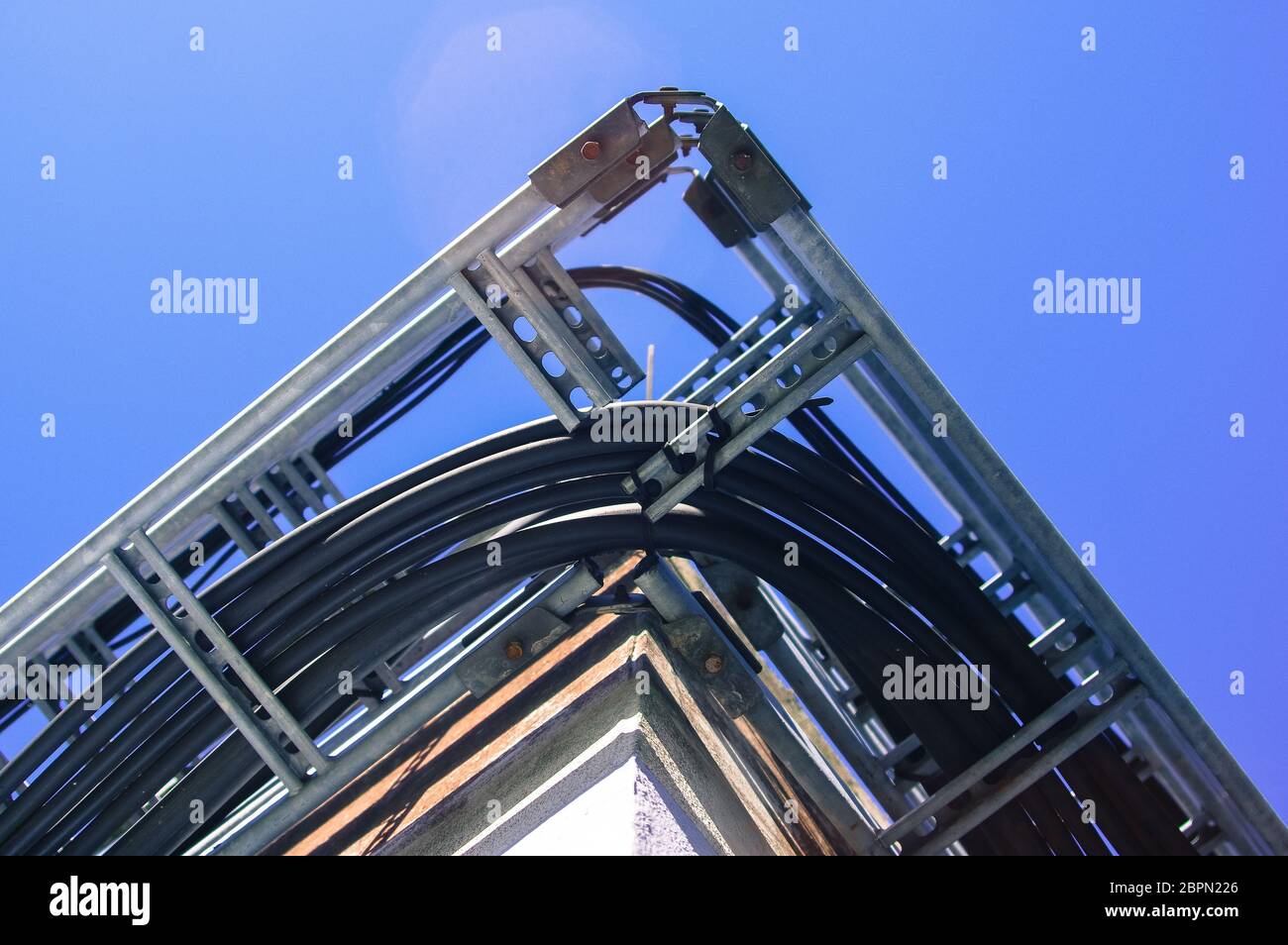 Production wiring.Electrical wiring.Electric wires.Cable wiring ...