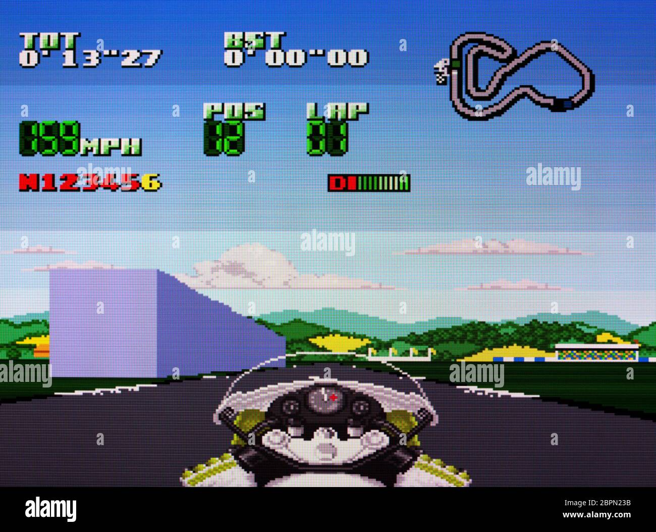 Kawasaki Superbike Challenge - SNES Super Nintendo - Editorial use only ...