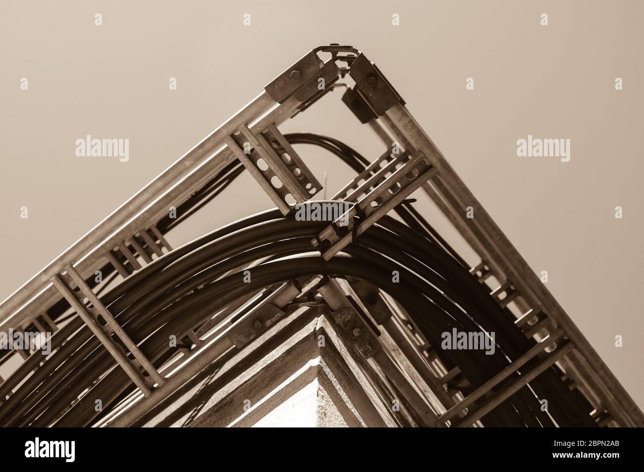 Production wiring.Electrical wiring.Electric wires.Cable wiring ...