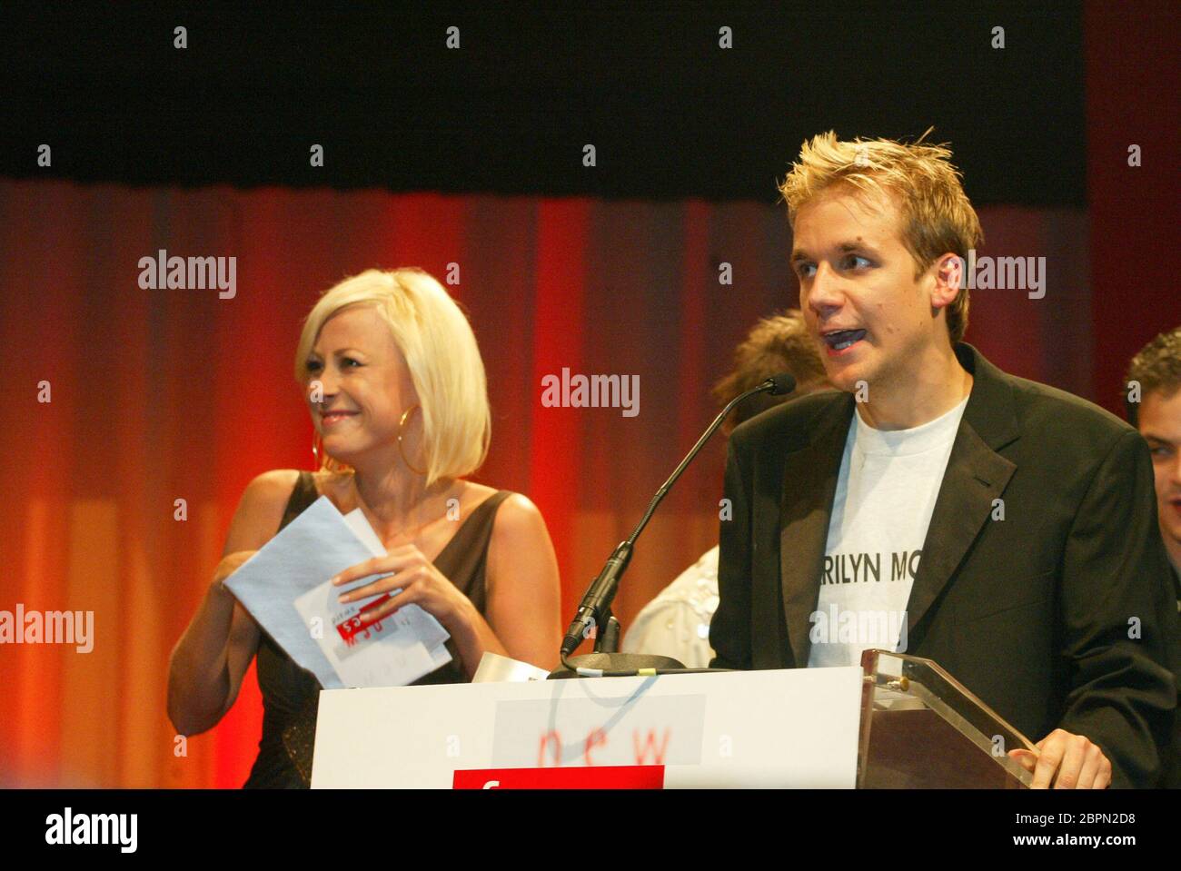 "New Faces Award" //2002 - Verleihung des "New Faces Awards Stock Photo ...