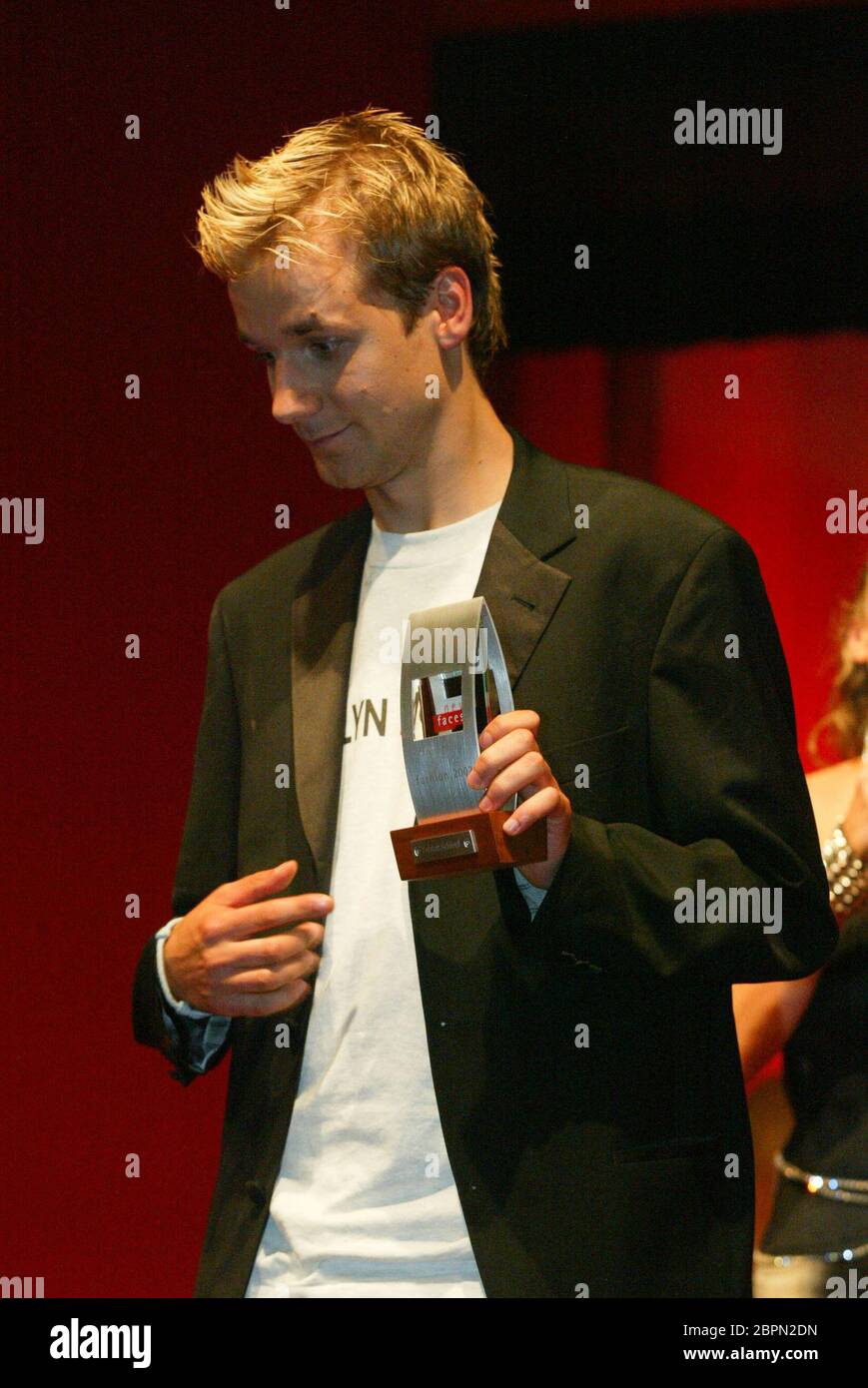 "New Faces Award" //2002 - Verleihung des "New Faces Awards Stock Photo ...