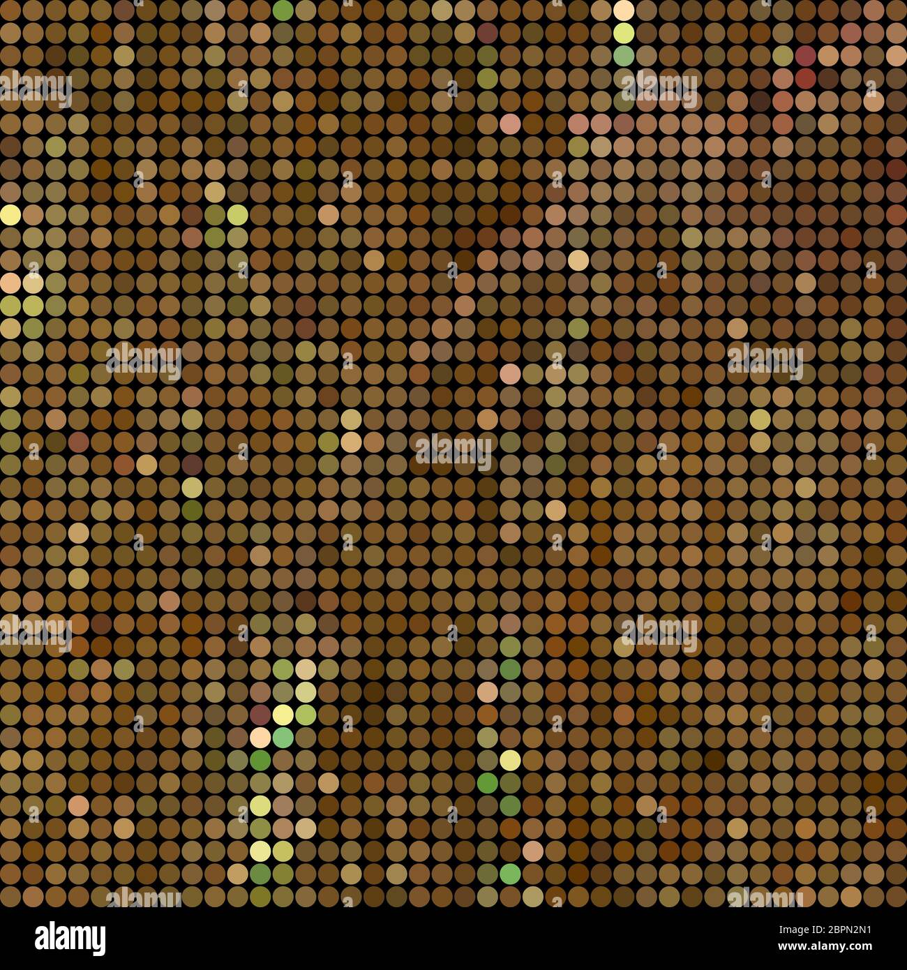 abstract colored round dots background - brown Stock Photo - Alamy