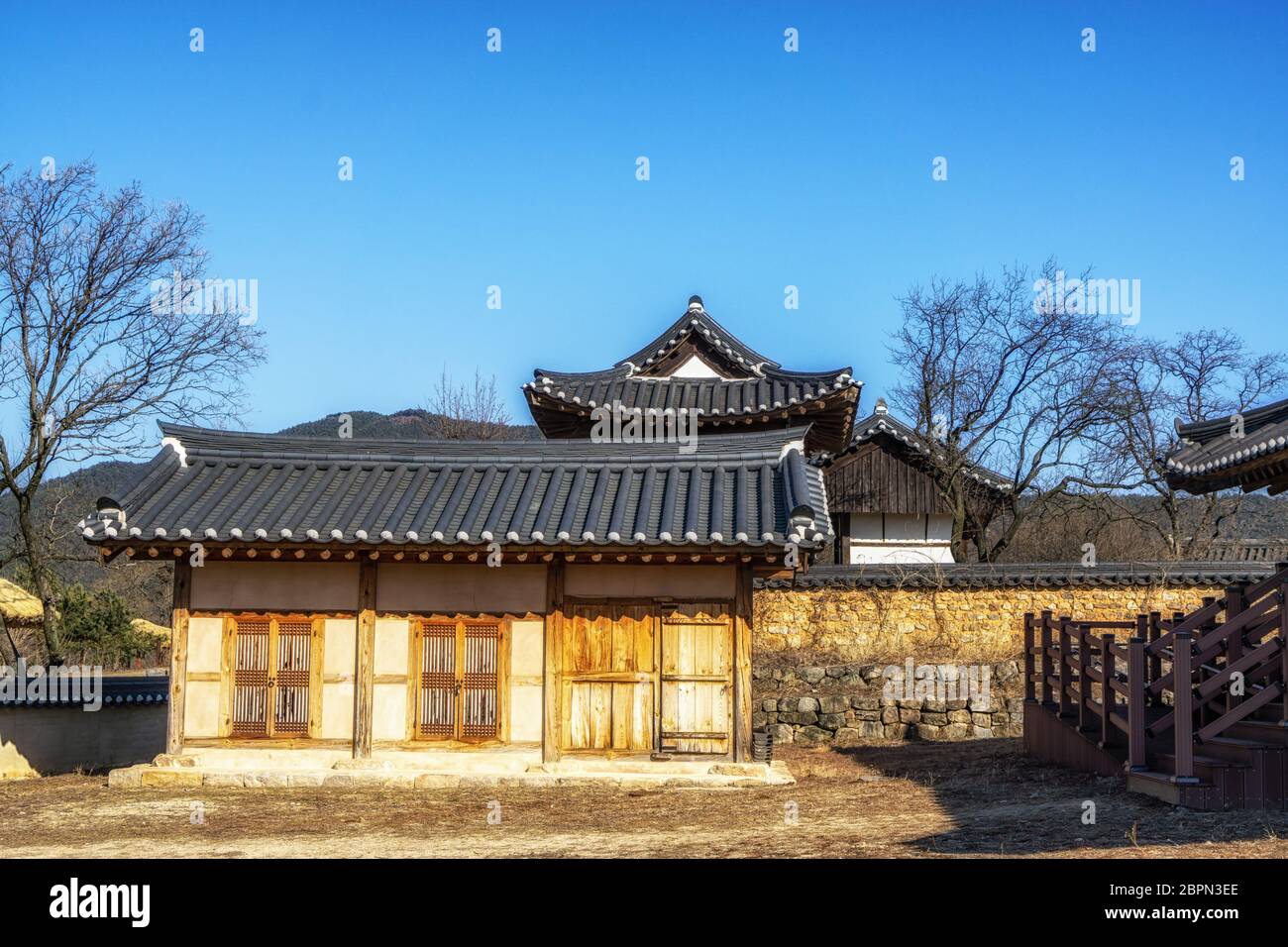 Andong Hahoe Folk Village is UNESCO world heritage famous travel iconic ...